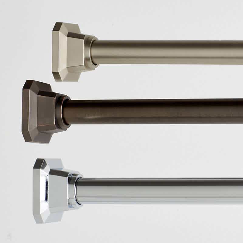 Santa Maria Decorative Shower Curtain Rod | The Company Store