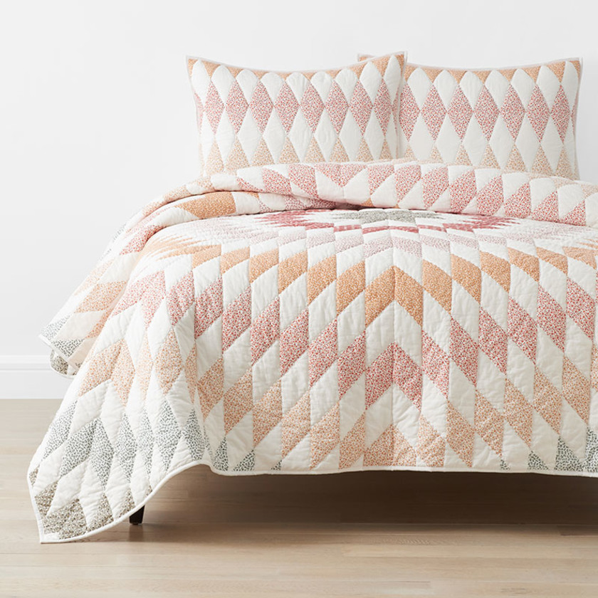 Traditional Americana Patchwork Printed Quilt The Company Store