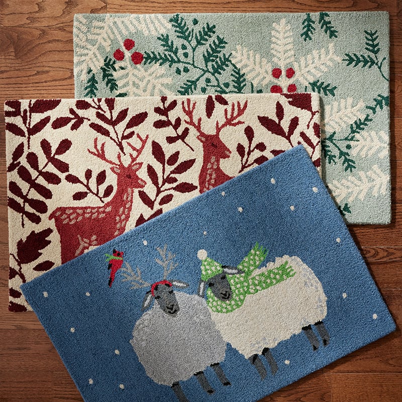 Winter Hand-Hooked Wool Rug | The Company Store