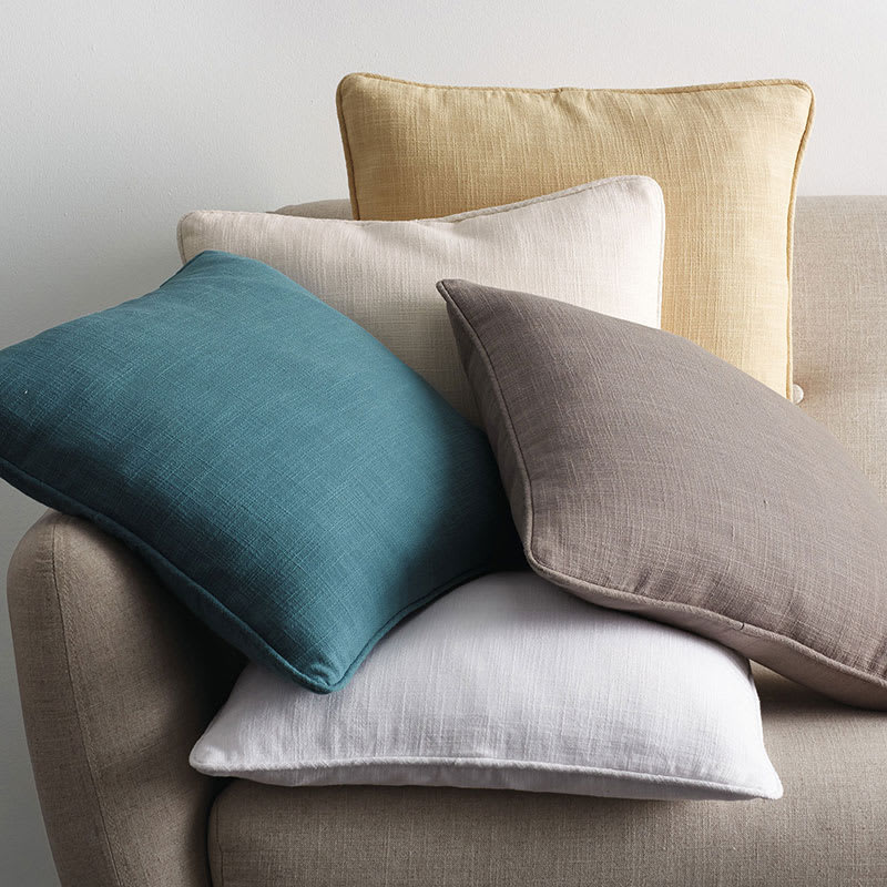 Concord Pillow Covers - 100% Slubbed Cotton | The Company Store