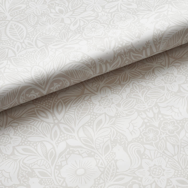 Bunny Print Nursery Wallpaper | The Company Store