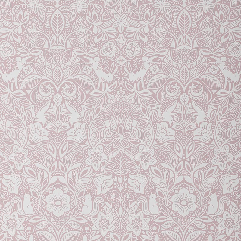 Bunny Print Nursery Wallpaper | The Company Store