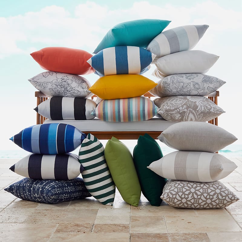 Sunbrella® Outdoor All-Weather Toss Pillows | The Company Store