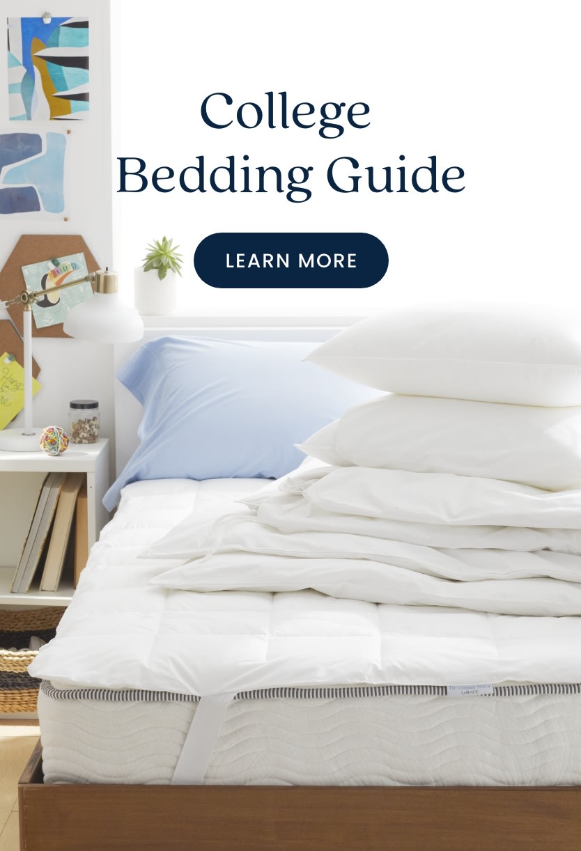 Back to College Dorm Room Bedding & Bath | The Company Store