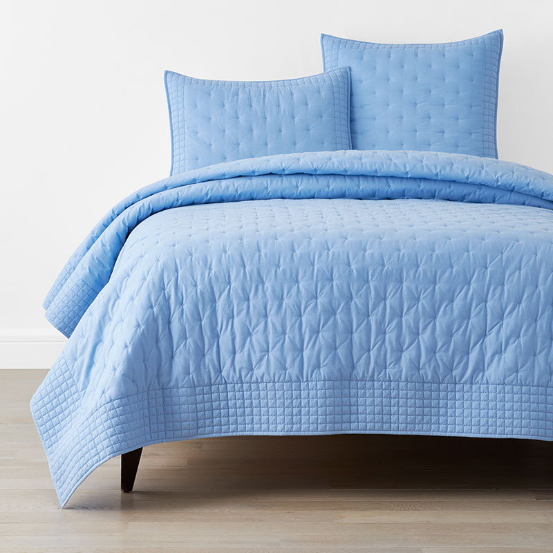 Pintuck Tufted Cotton Quilt | The Company Store
