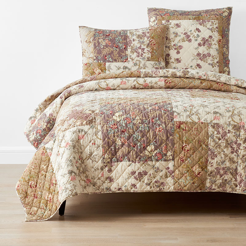 Vintage-Inspired Floral Patchwork Quilt | The Company Store