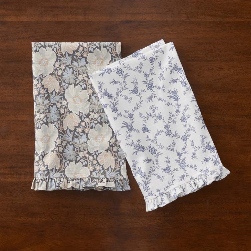Stoffer Home Floral Tea Towels, Set of 2 | The Company Store