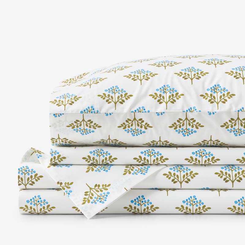 Idril Cotton Percale Sheet Set | The Company Store