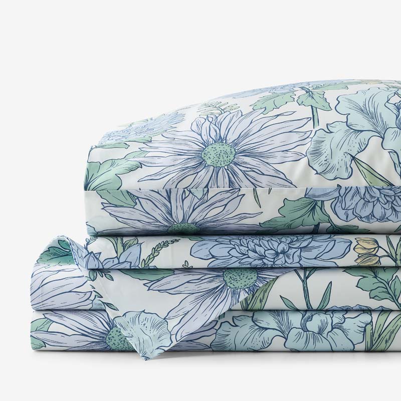 Garden Bliss Sateen Bed Sheet Set | The Company Store