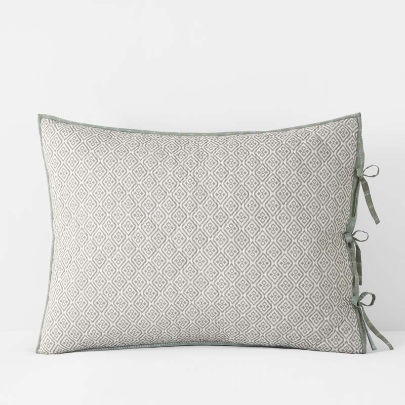 Company Cotton™ Tira Geo Quilted Sham | The Company Store