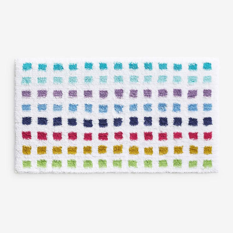 Spectrum Colorful Cotton Bath Rug | The Company Store