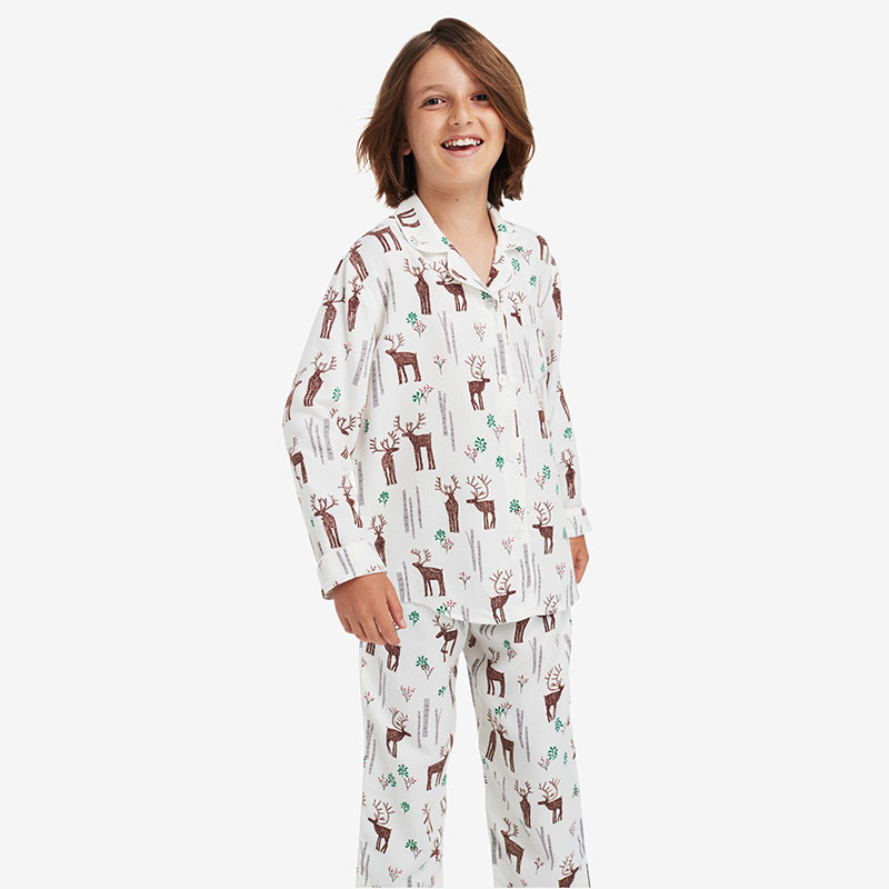 Matching Family Flannel Kids Classic PJ Set | The Company Store