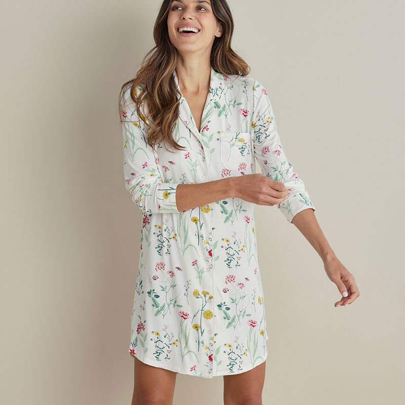 TENCEL™ Modal Jersey Knit Nightshirt