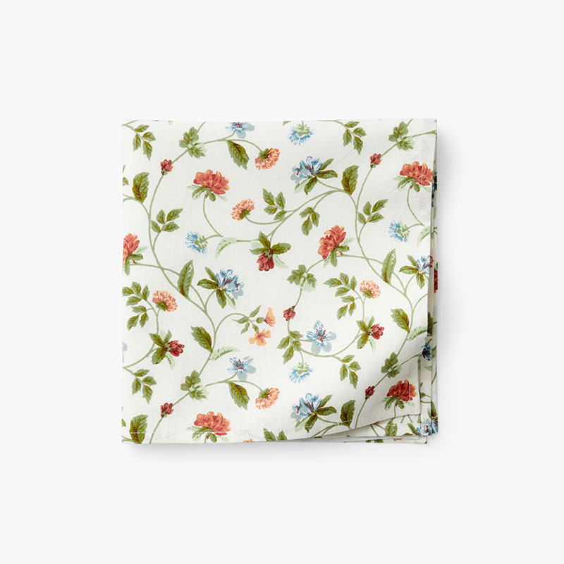 Garden Floral Cotton Napkins, Set of 4 | The Company Store