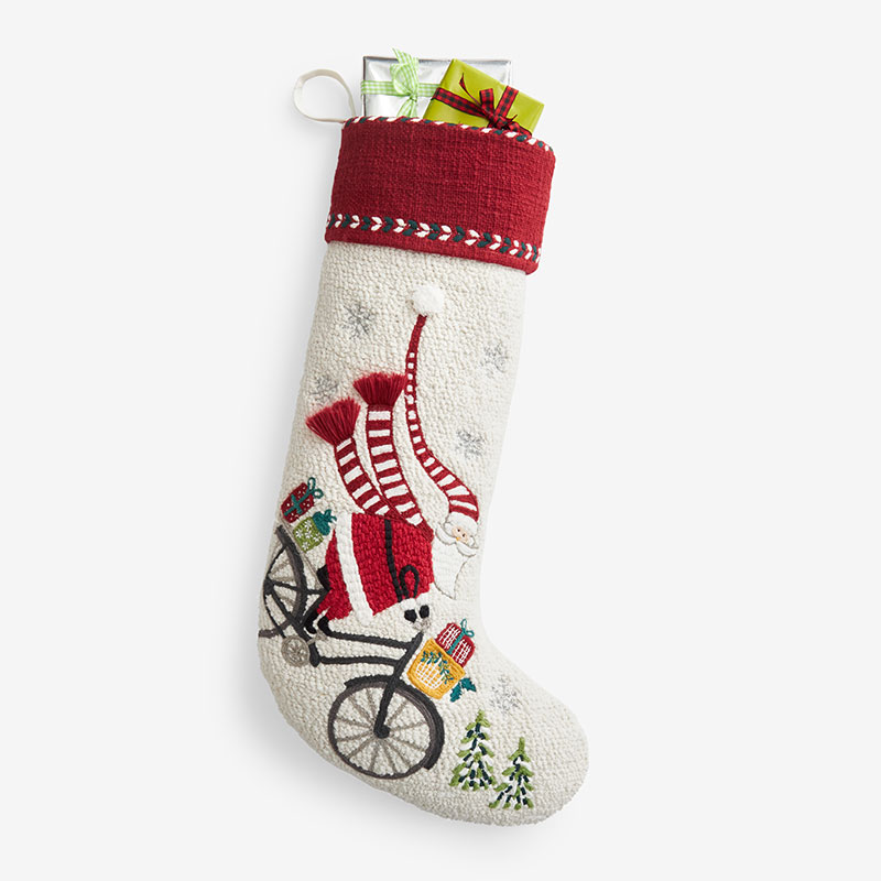 Embroidered Holiday Stocking | The Company Store