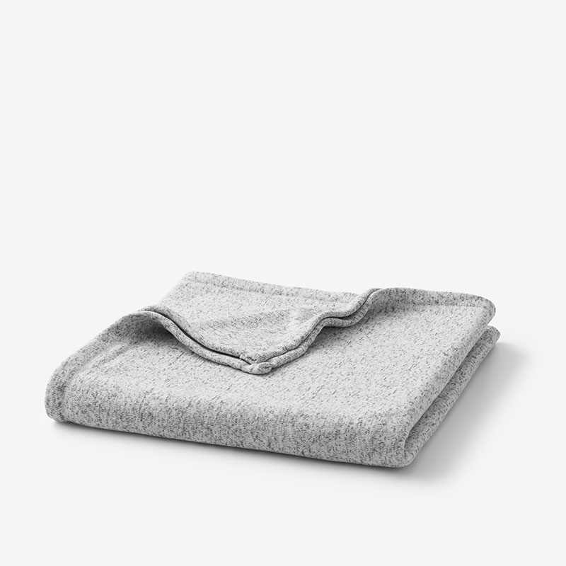 Reversible Sweatshirt Fleece Throw | The Company Store