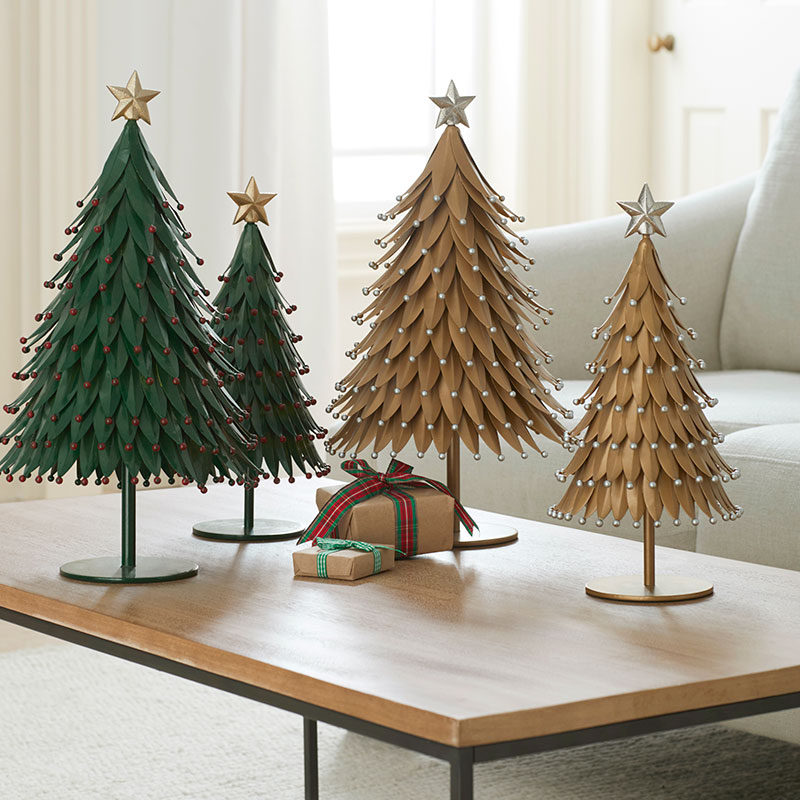Berry Metal Holiday Tree Centerpiece | The Company Store