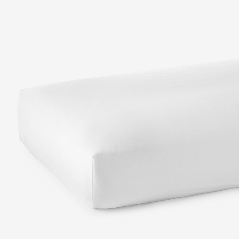 Solid 500 Thread Count Cotton Sateen Fitted Sheet The Company Store Solid 500 Thread Count Cotton Sateen Fitted Sheet The Company Store