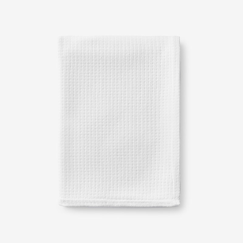 Textured Cotton Weave Throw Blanket | The Company Store